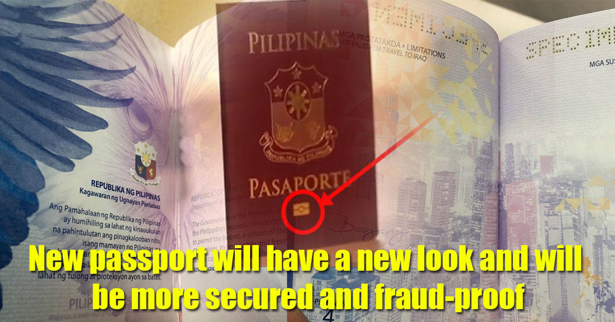 New Philippine E-passport to be available in April