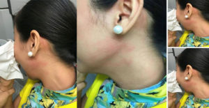 Passenger Slapped Cabin Crew for not helping her stowing her Bag