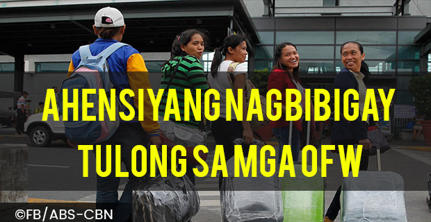 To What Government Agency Can OFWs Run To When They Needed Help ...